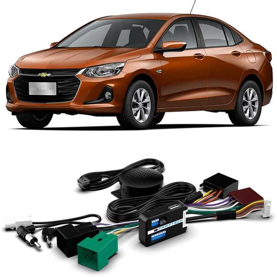 Interface de Volante Plug and Play Onix Plus 2020 a 2021 sem Mylink 3 FT-SW-GM2 - Faaftech ...