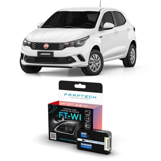 Interface Volante Fiat Argo 2017 a 2019 Faaftech FT-WI Desbloqueio Comandos Originais ...