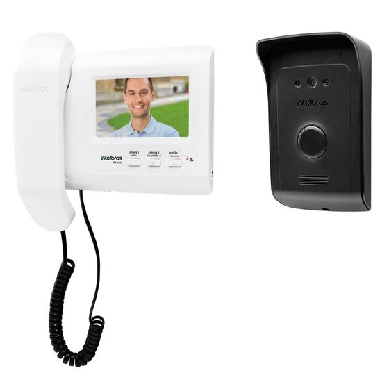 Interfone intelbras Porteiro eletronico com camera Color Ivr 1010 ...