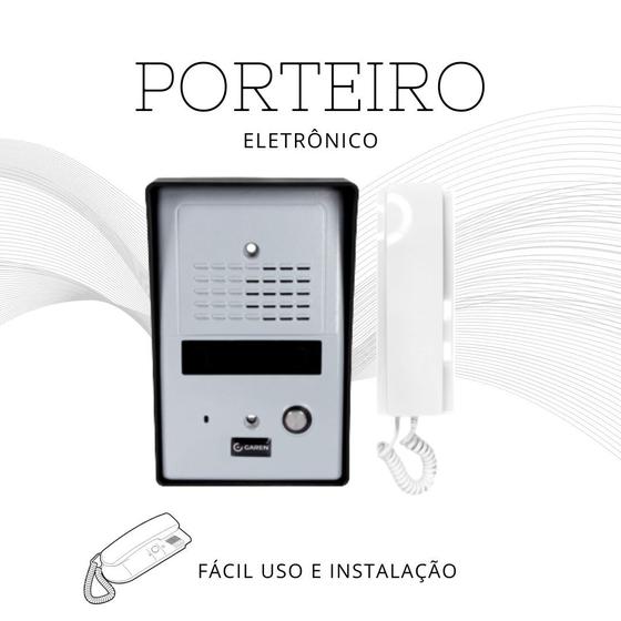 Interfone Lider Porteiro Residencial Tipo Hdl Intelbras LR521s ...