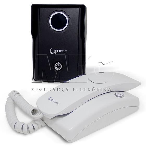 Interfone Porteiro Eletrônico Residencial Smart Lr570 Touch Líder ...