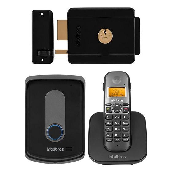 Interfone Porteiro sem fio com Ramal Externo TIS 5010 Intelbras ...