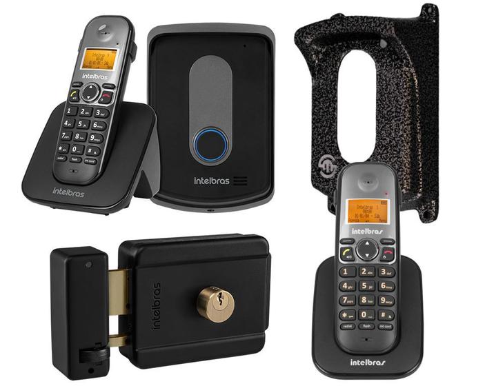 Interfone Sem Fio Tis 5010 Com 2 Tel Fechadura Protecao - INTELBRAS ...