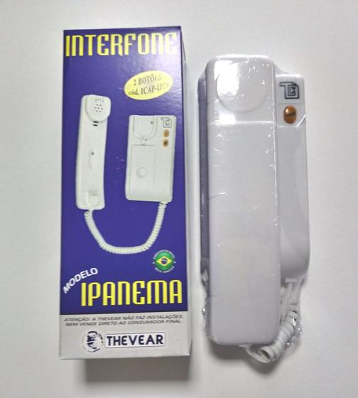 Interfone Thevear Ipanema 2 Fios Compatível com Icap-HO para Porteiro ...