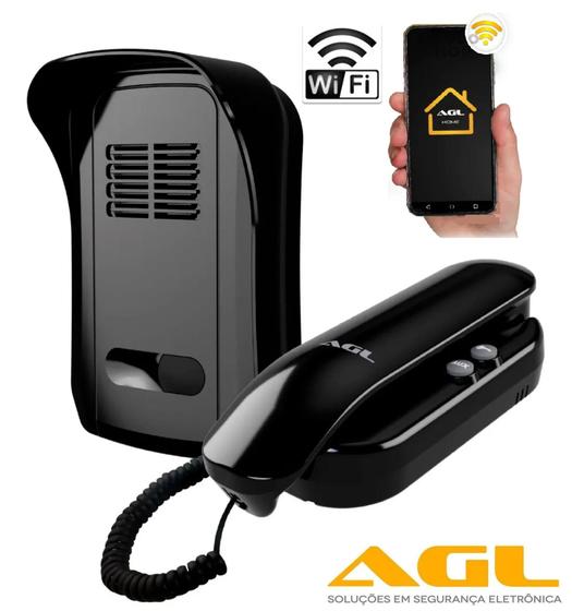 Interfone Wi-Fi Agl P10X Wifi Atendimento Aplicativo (3708) - Interfone ...