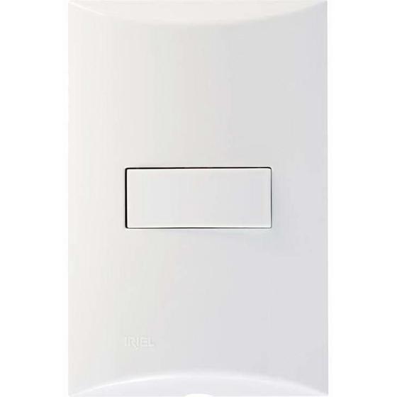 Interruptor 1 Secção Paralelo 10A branco 551021 Brava - Iriel ...