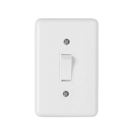 interruptor 1 uma tecla simples embutir 4x2 250v 6a - Ilumi ...