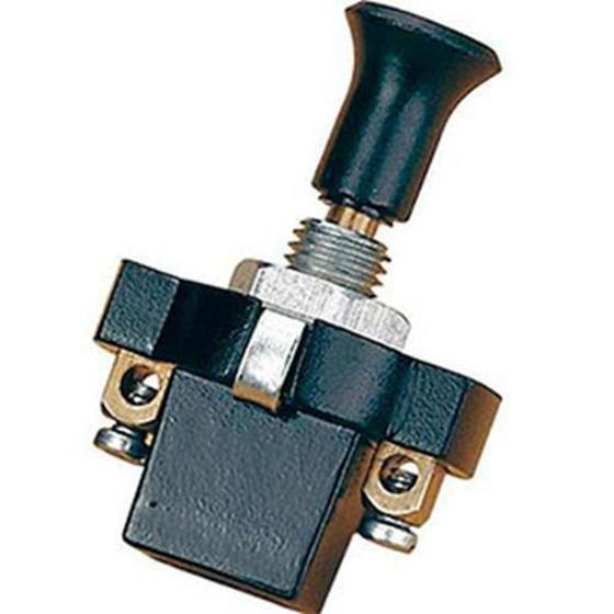 Interruptor com botão preto tipo universal - Marflex - Interruptores ...