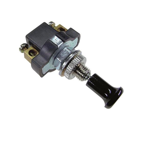 Interruptor de tecla com bucha longa e botão preto - MARFLEX - Tomadas ...