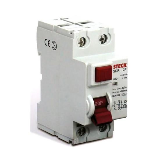 Interruptor Diferencial Bipolar 80A SDR - STECK (SDR2800003) - Interruptores - Magazine Luiza