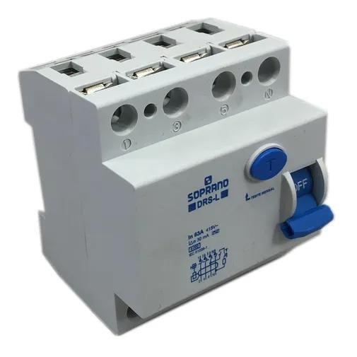 Interruptor Dr Tetrapolar 80a 30ma Soprano - Tomadas e Interruptores - Magazine Luiza