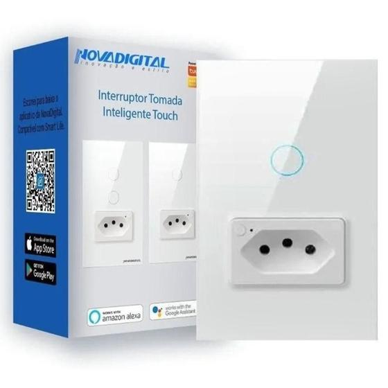 Interruptor Inteligente Tomada Interruptor Com Tomada Smart - Nova ...