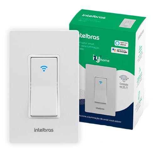 Interruptor Inteligente Wifi para Iluminação Izy EWS 101 I Branco ...