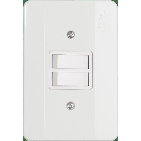 Interruptor Paralelo Duplo c/ Placa 10A 250V - MecTronic - Mec-Tronic ...