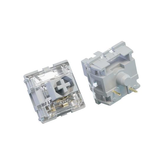 Interruptor switches rgb para teclado mecânico linear Silver akko 45 ...