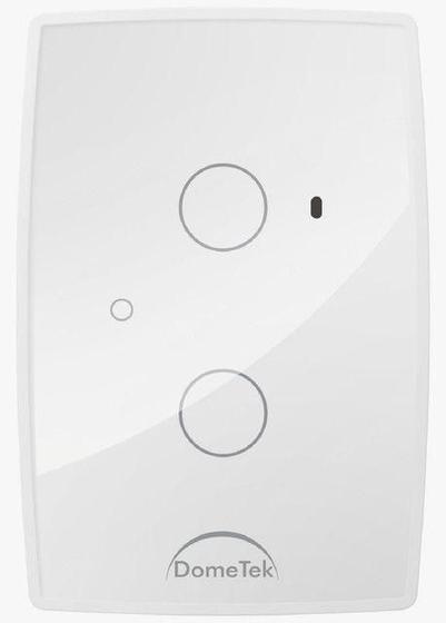 Interruptor Touch 2 Botões Acionamento Controle Remoto Diamond Branco Dometek - QUALITRIX ...