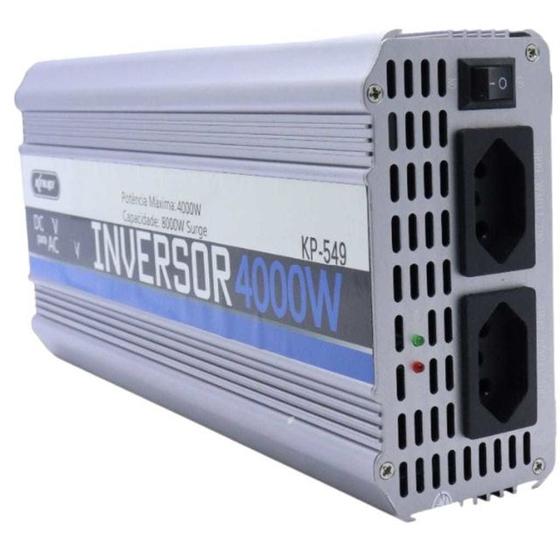 Inversor Automotivo Knup 4000w Onda Senoidal Modificada 12v 220v kp-548b - Inversor de Onda ...