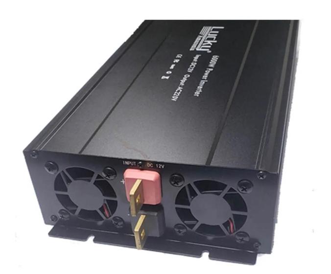Inversor De Energia Potencia 6000w 24v Saida 110v - LUCKY - Elétrica de Carro - Magazine Luiza