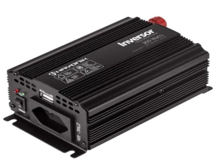 Inversor de Onda Modificada 300W 12VDC/127V USB HAYONIK - Inversor de Onda - Magazine Luiza