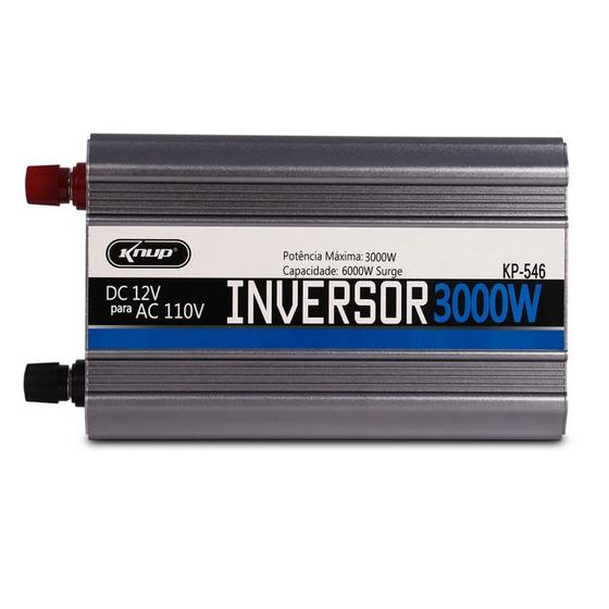 Inversor de Tensão 12v 110v 3000w Transformador Onda Senoidal Conversor KP-546 - Knup - Inversor ...