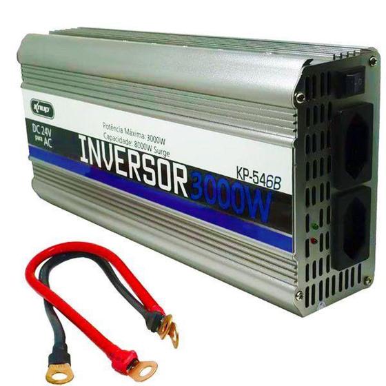 Inversor de Tensão 3000W de 24V para 220V Knup KP-546B - Inversor ...