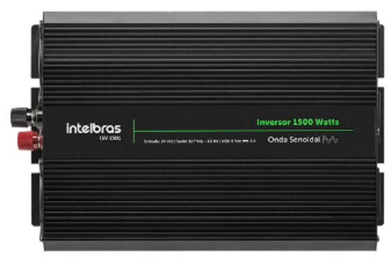 Inversor de Tensão Onda Senoidal 1500W 24VCC 220VAC ISV1502 Intelbras - Inversor Transformador ...