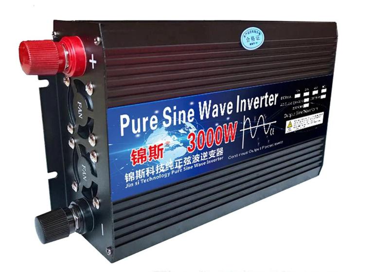 Inversor Onda Senoidal Pura 12v 220v 1500w 3000w 60hz Jinsi - Inversor de Onda - Magazine Luiza