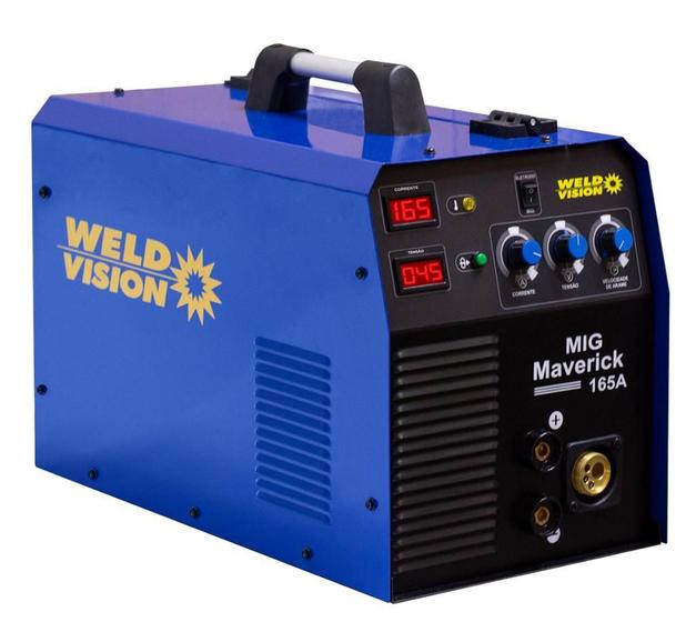 Inversora De Solda Maverick Mig 165 Weld Vision 220V - Máquina de Solda - Magazine Luiza