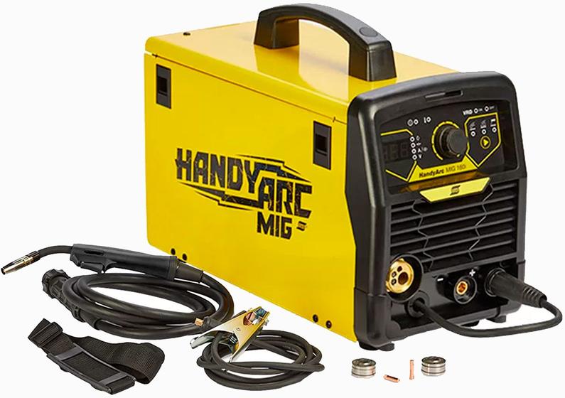 Inversora De Solda Multiprocesso Hardyarc Mig 160i 220v Esab - Máquina ...