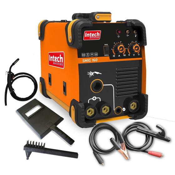 Inversora Solda Mig Eletrodo 160A Smig160 Intech Machine 220 V ...