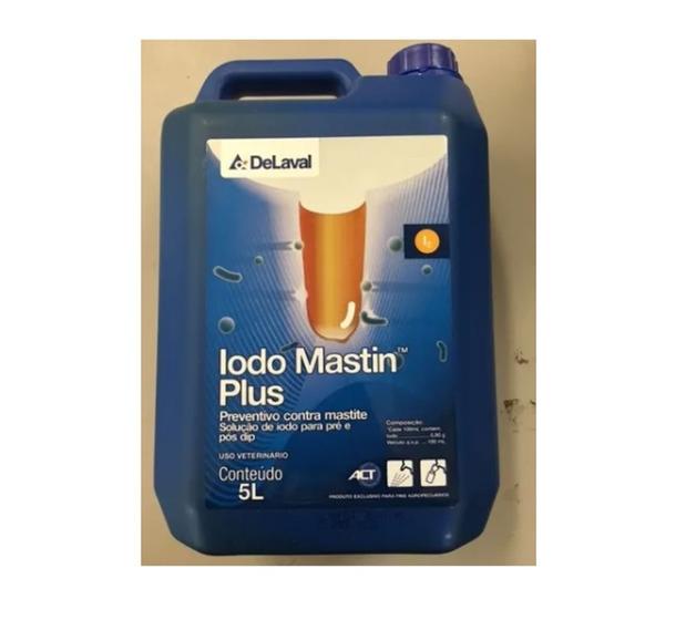 Iodo Mastin Plus 5 Lt Gadeiros Ordenha Leite Bovinos Delaval - Farmácia ...