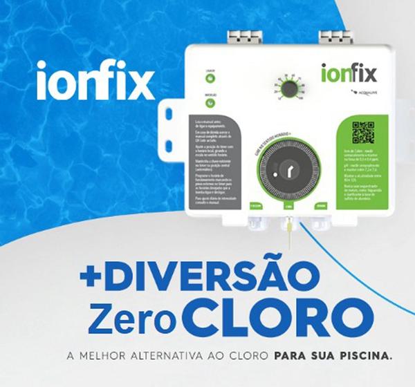 Ionfix - ionizador piscinas de 1.000 até 30.000 litros. - IONFIX MODELO P - Ionizador de Piscina ...