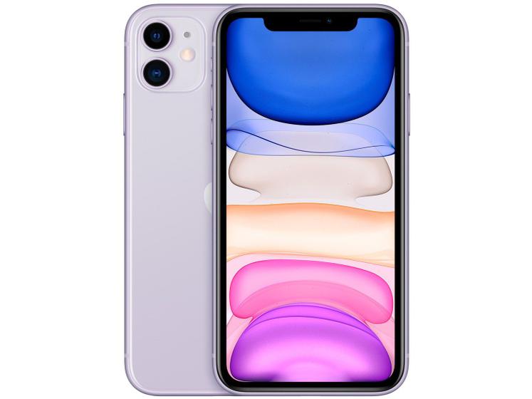 iPhone 11 Apple 64GB Roxo 6,1” 12MP iOS - iPhone 11 - Magazine Luiza