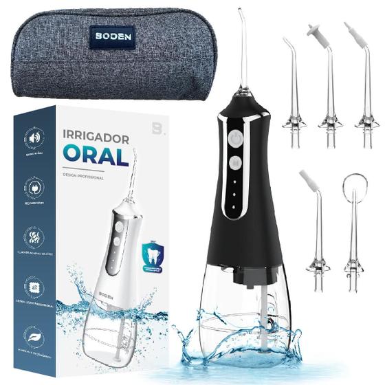 Irrigador Oral Bucal Water Pick Water Flosser Recarregável Portátil Sem ...