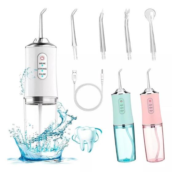 Irrigador Oral Eletrico Portátil Limpeza Bocal Profunda Máquina de ...