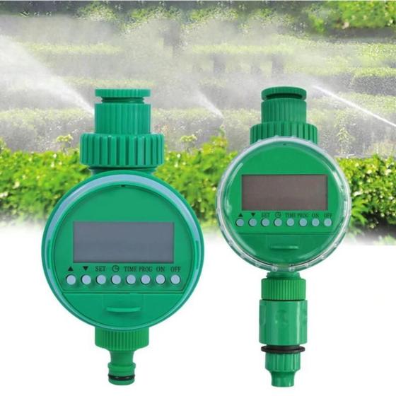 Irrigador Temporizador Automático Agua Timer Jardins Hortas - Evb ...