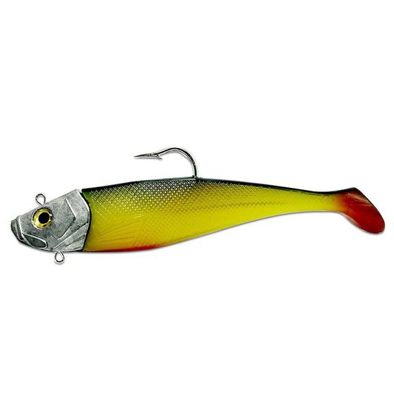 Isca Artificial Shad Para Garoupa 21Cm Verde Com Cabeça - Laguna One ...