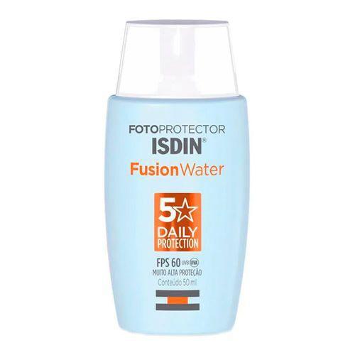 Isdin Fusion Water FPS 60 Fotoprotetor 50ml - Protetor Solar Facial - Magazine Luiza