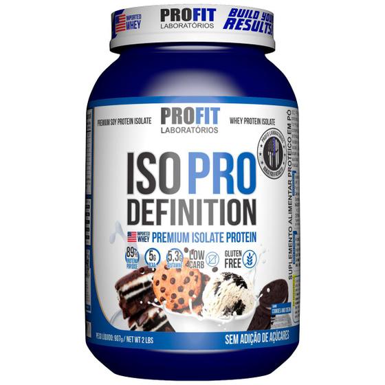 Iso Pro Definition - Cookies & Cream 907g - Profit - Whey Protein ...
