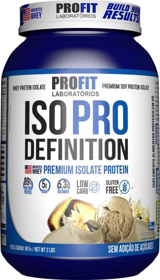 Iso Pro Definition Premium Isolate Protein 907g - Profit - INDEFINIDO ...