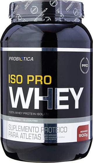 Iso Pro Whey Proteinprobiotica 900g Morango Whey Protein Magazine Luiza