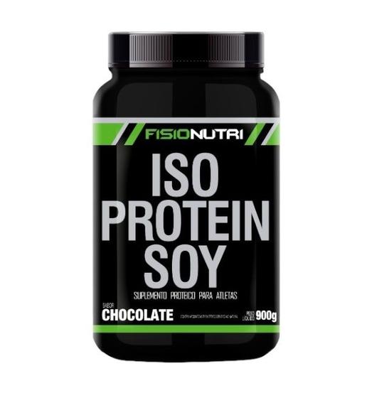 Iso Protein Soy (900g) - Sabor: Chocolate - FisioNutri - Massa Muscular ...