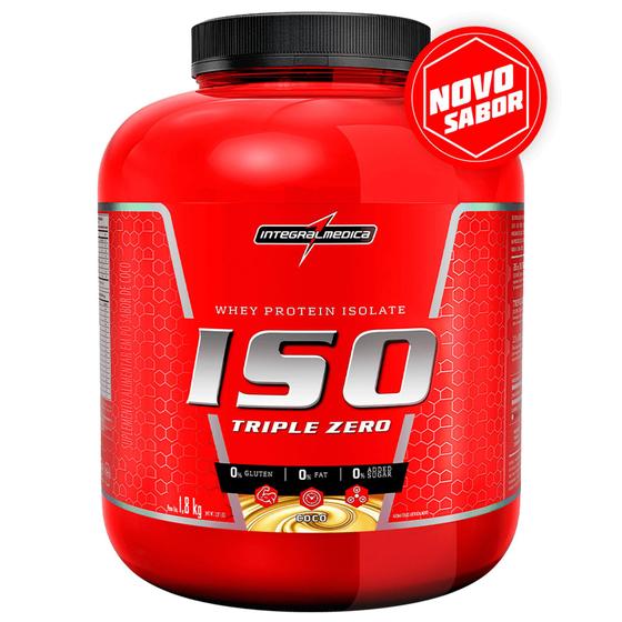Iso Triple Zero 1,8kg Whey Protein Isolado - Integralmédica - Whey ...