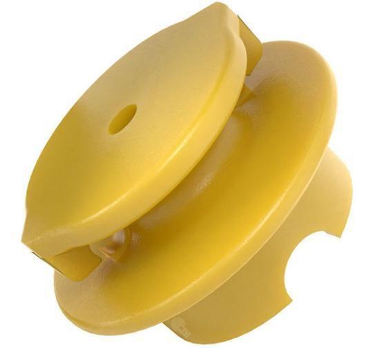 Isolador Cerca Elétrica Roldana 40 Amarelo Com Garra - 500Un - CNI ...