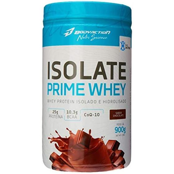 Isolate Prime Whey Sem Lactose Chocolate 900g Bodyaction Whey