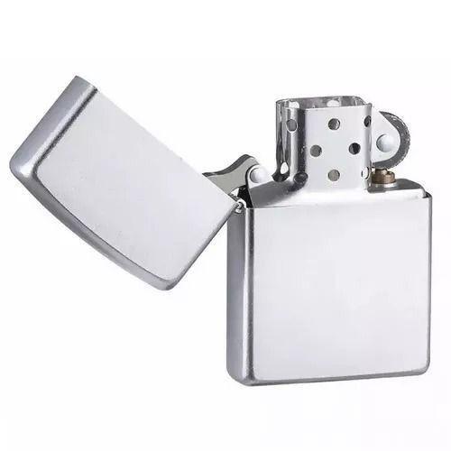 Isqueiro Clássico em Metal, Recarregável - Jiantai - Isqueiro ...