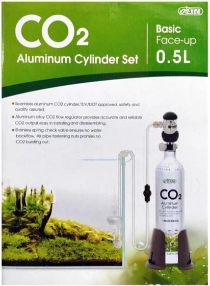Ista kit completo co2 cilindro 0,5l recarregável i-675 - Acessórios ...
