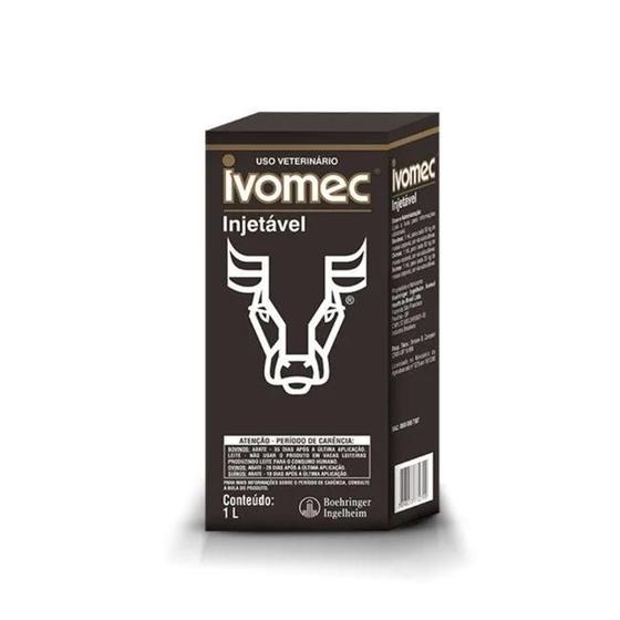 Ivomec 1% Injetável - Boehringer Ingelheim - Vermífugo - Magazine Luiza