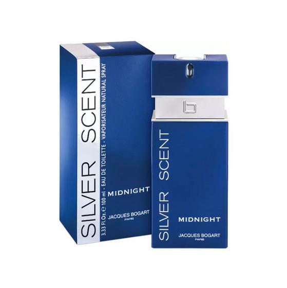Jacques Bogart Silver Scent Midnight 100ml Masculino - Perfume Masculino - Magazine Luiza