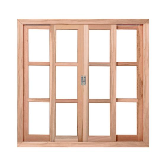 Janela de Madeira Correr 100x120cm Esel - Janela - Magazine Luiza